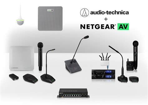 Audio Technica And Netgear Announce Integration Partnership To Streamline Networked Audio