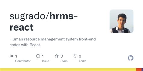 github sugrado hrms react human resource management system front end