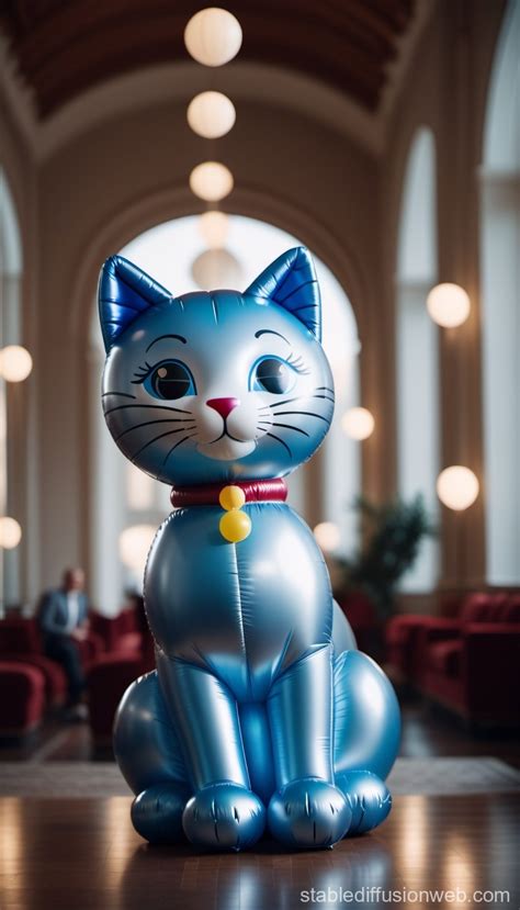 Jeff Koons Cat Sculpture At Harrison Trethowan Blog