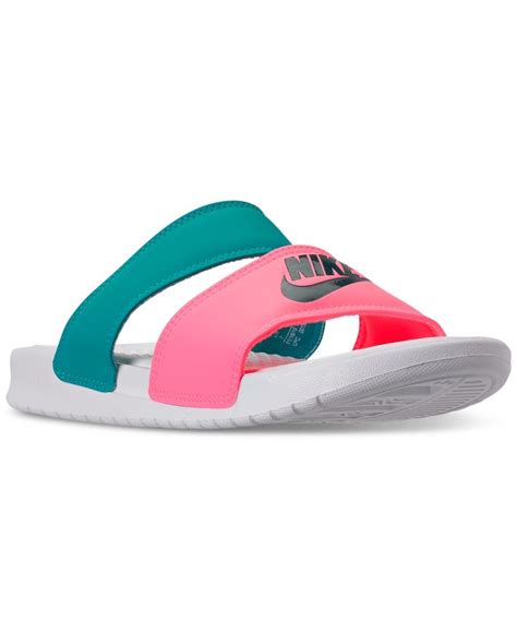 Nike Womens Benassi Duo Ultra Slide Sandals From Finish Line And Reviews Finish Line Womens
