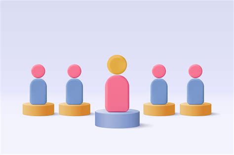 팀워크의 팀 리더 상징에있는 3d 사람들 문제 해결 사람들과 리더십 연결에서의 비즈니스 도전 파트너십 개념 3d 팀워크 아이디어