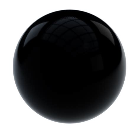 Plastic Craft Acrylicplexiglass Round Sphere Black