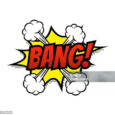 쾅 만화 텍스트 연설 거품 벡터 고립 된 서식 파일 흰색 바탕에 글자 색상 문구의 팝 아트 사운드 효과 퍼프 구름 아이콘 기포에 대한 스톡 벡터 아트 및 기타 이미지