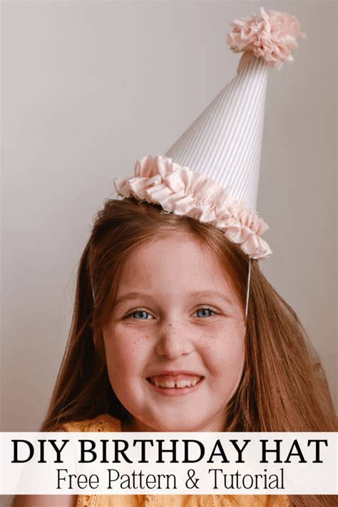 Adorable Diy Birthday Hat Free Pattern And Tutorial Gathering Glee