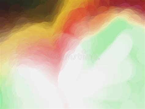 Round Effect Blur Gradient Background Colorful Backdrop Stock Illustration Illustration Of
