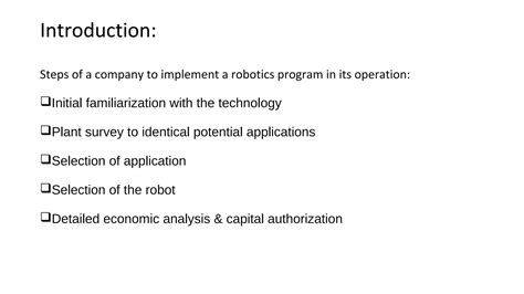 Robot Work Cell Layout Ppt