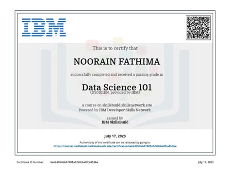 Ibm Ds0101en Certificate Ibm Skillsbuild Pdf