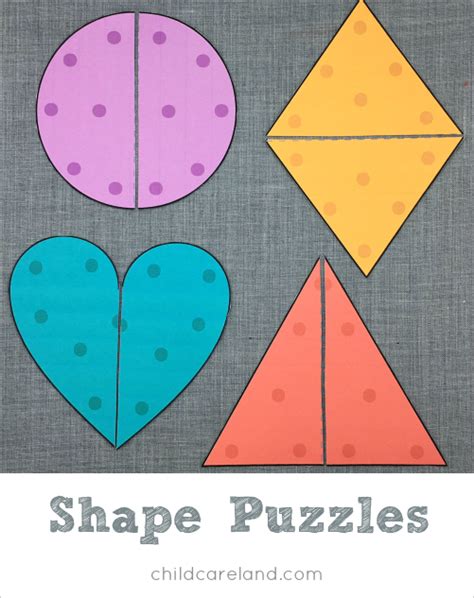 Geometric Shapes Puzzle At George Buttenshaw Blog