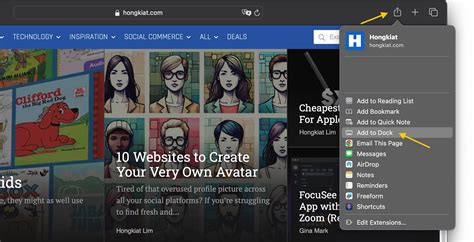 How To Turn Any Website Into A Mac App Website Design In Oakville Burlington Milton Port Credit