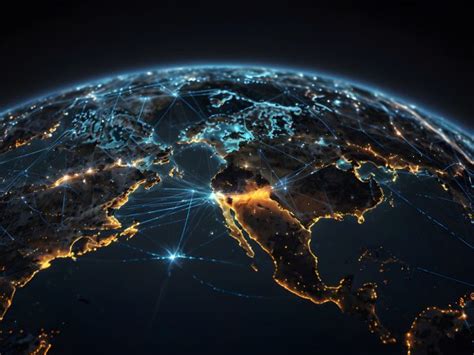 Global Network Connections Impossible Images Unique Stock Images