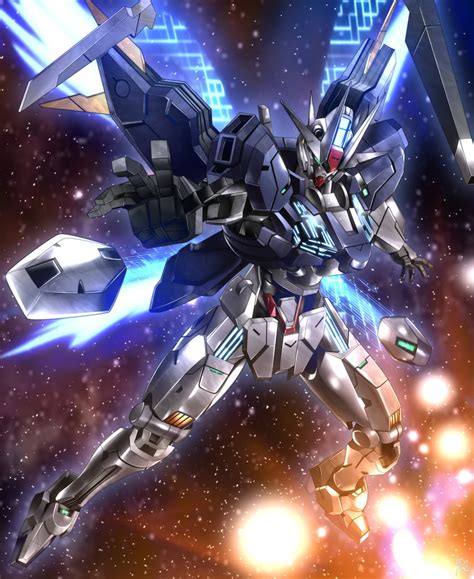Gundam Aerial Rebuild Gundam And More Drawn By Reiei Danbooru