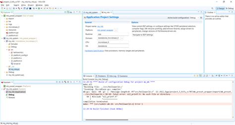 fatal error xil printf h in the helloworld build