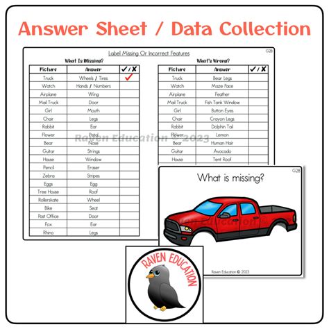 Label Missing Or Incorrect Features Task Cards Aligned With Ablls R
