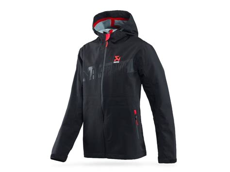 8020 Giacca Pioggia Donna Con Zip Ufficiale Akrapovic Linea Corpo
