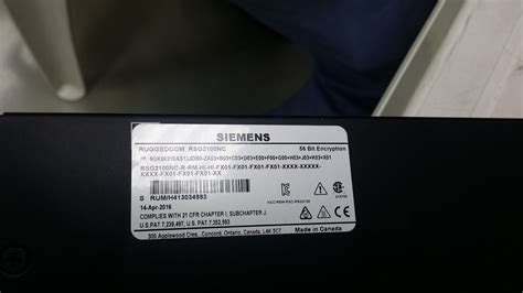Substation Testing And Commissioning Seimens Ethernet Switch