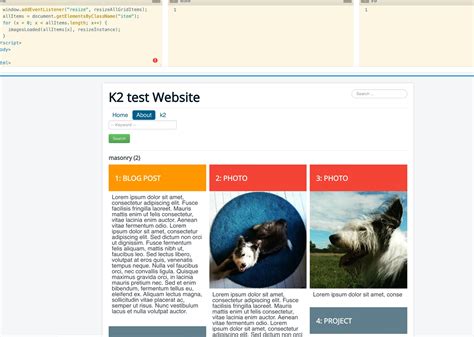 Css Js Grid Masonry Not Working On First Loading Javascript Sitepoint Forums Web
