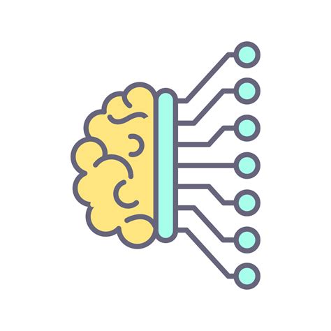 Machine Learning Vector Icon 18896904 Vector Art At Vecteezy
