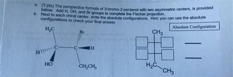 Solved A 6 Pts The Perspective Formula Of