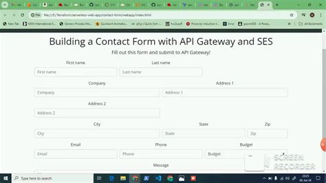 Abdulahi Mohamed On Linkedin Api Gateway Aws Ses Terraform Iac