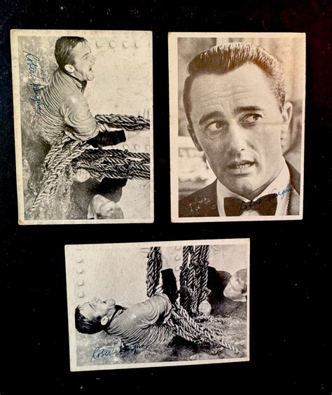3ct Robert Vaughn 1965 Topps The Man From U N C L E Uncle Movie