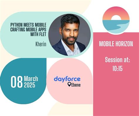 Mobile Mobiledevelopment Python Flet Techtalk Kherin Bundhoo