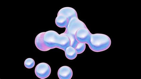 Organic Metaball Satisfying Loop Animation 33204942 Stock Video At Vecteezy