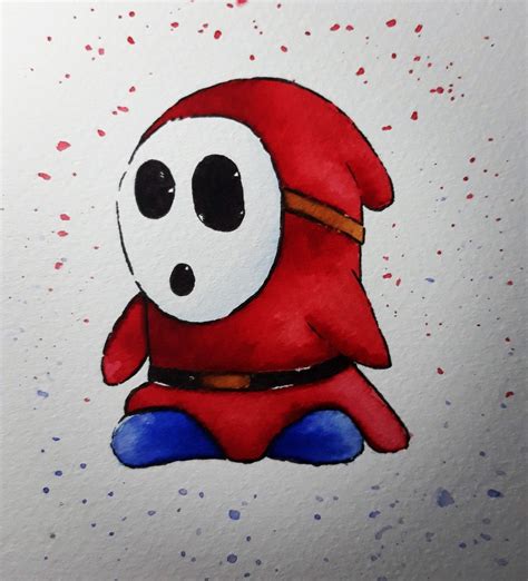 Shy Guy Mario Bros Mario Bros Disney Characters Shy Guy