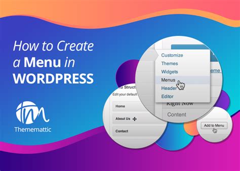 How To Create A Menu In Wordpress Thememattic