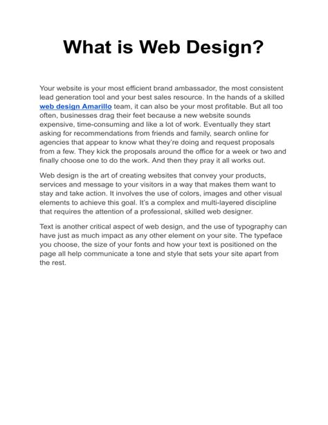 What Is Web Design Key Elements Importance