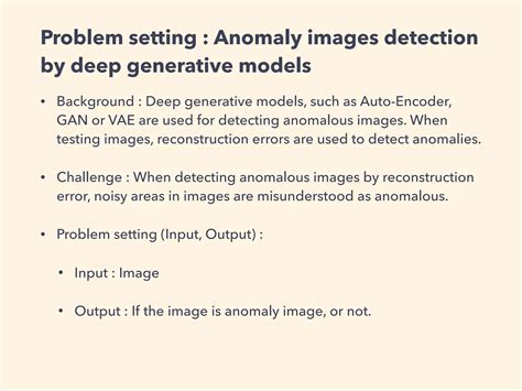 Anomaly Detection With Vaegan And Attention Jsai2019 Report Pdf