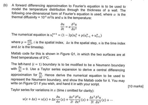 Solved Set Parameters Nx 11 Nt 21 Dx 0 01 Dt 2 Alpha Chegg Com