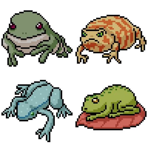 Frog Pixel Art Images Free Download On Freepik