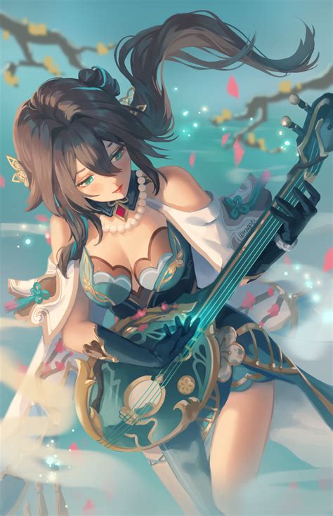 Ruan Mei Honkai And 1 More Drawn By Wernope Danbooru