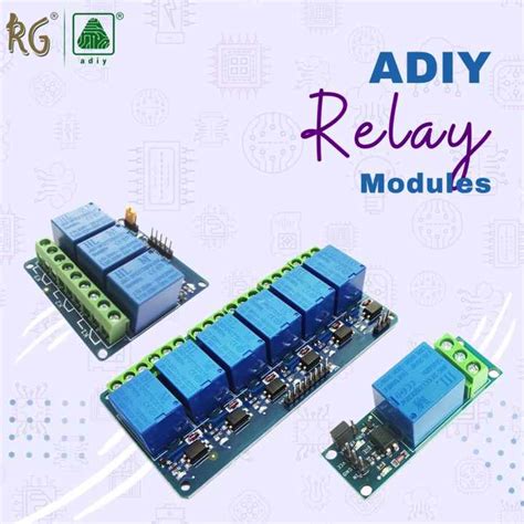 Adiy 6 Channel Relay Module 5v 12v With Optocoupler Made In India