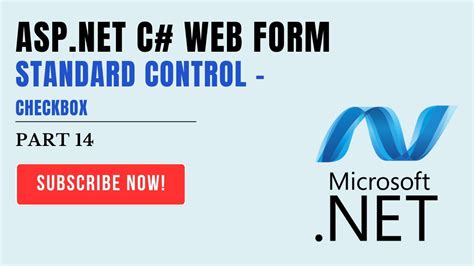 14 Checkbox Aspnet C Web Form Control Ithw Aspnet Youtube