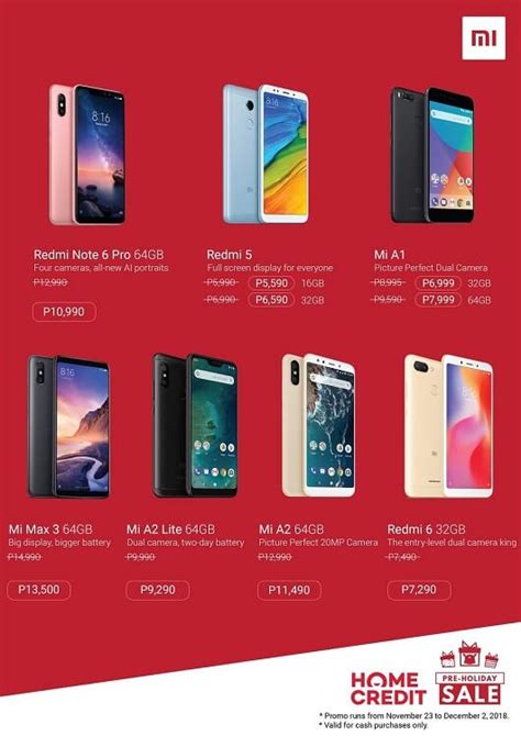 Xiaomi Announces Pre Holiday Sale