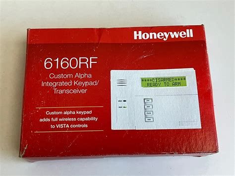 Honeywell 6160rf Custom Alpha Integrated Keypad Transceiver Opened