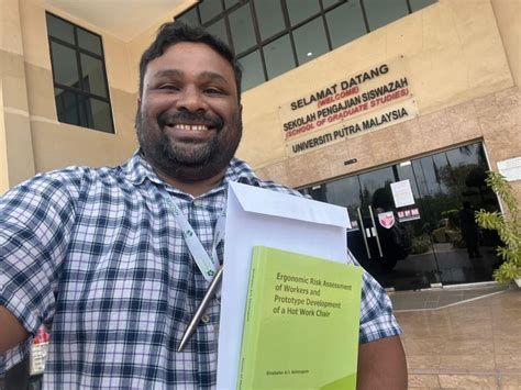 Dr Sivabalan Sanmugum Phd Osh Techiosh On Linkedin Phd Education
