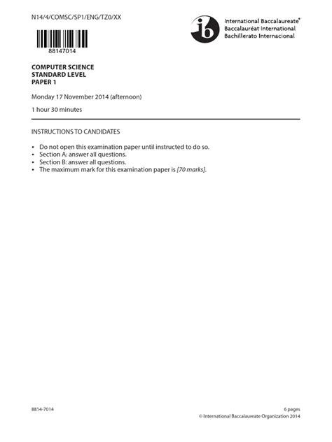 computer science paper 1 sl pdf point of sale computing