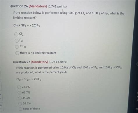 Considering The Limiting Reactant Concept And The Chegg