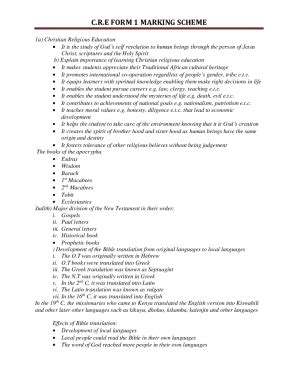 Fillable Online Cre Form 1 Notes Pdf Cre FORM 1 TEACHER S NOTES Fax Email Print PdfFiller