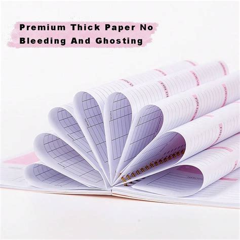 Weekly Planner Notebook Undated Daily Schedule Agenda Sprial Goals Planner With Habit Tracker