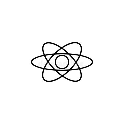 Space Chemistry Physics Icon Simple Thin Line Outline Vector Of Space Cosmos Universe