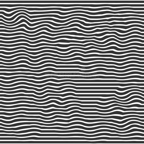 Black And White Geometric Seamless Pattern Stock Illustration