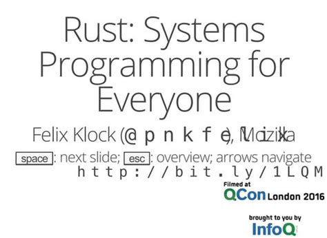 rust system programming language ppt