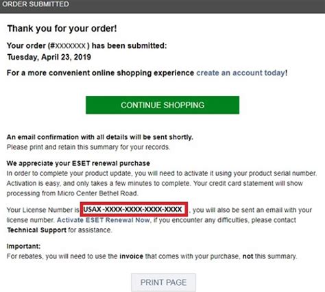 Micro Center How To Activate Your Eset Renewal