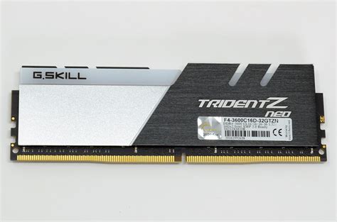 G.SKILL Trident Z Neo DDR4-3600 MHz CL16 4x16 GB Review - A Closer Look ...