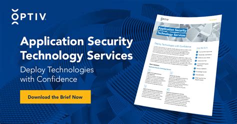 Technology Services Application Security Optiv