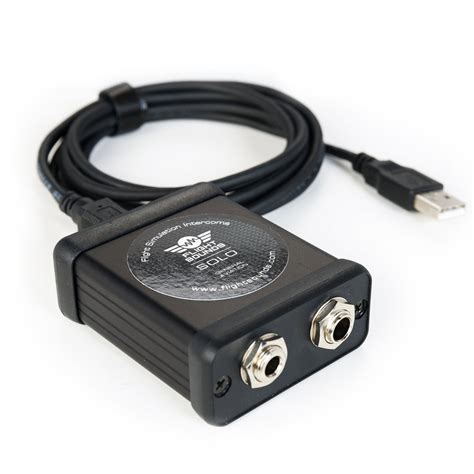 Solo Ga General Aviation Headset Usb Adapter Flight Sounds Ltd
