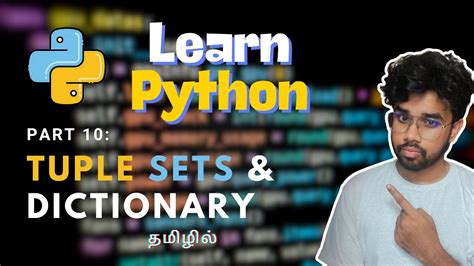 Master Tuple Set Dictionary Functions In Python Python Part 10 Feat Greenstechnolgies